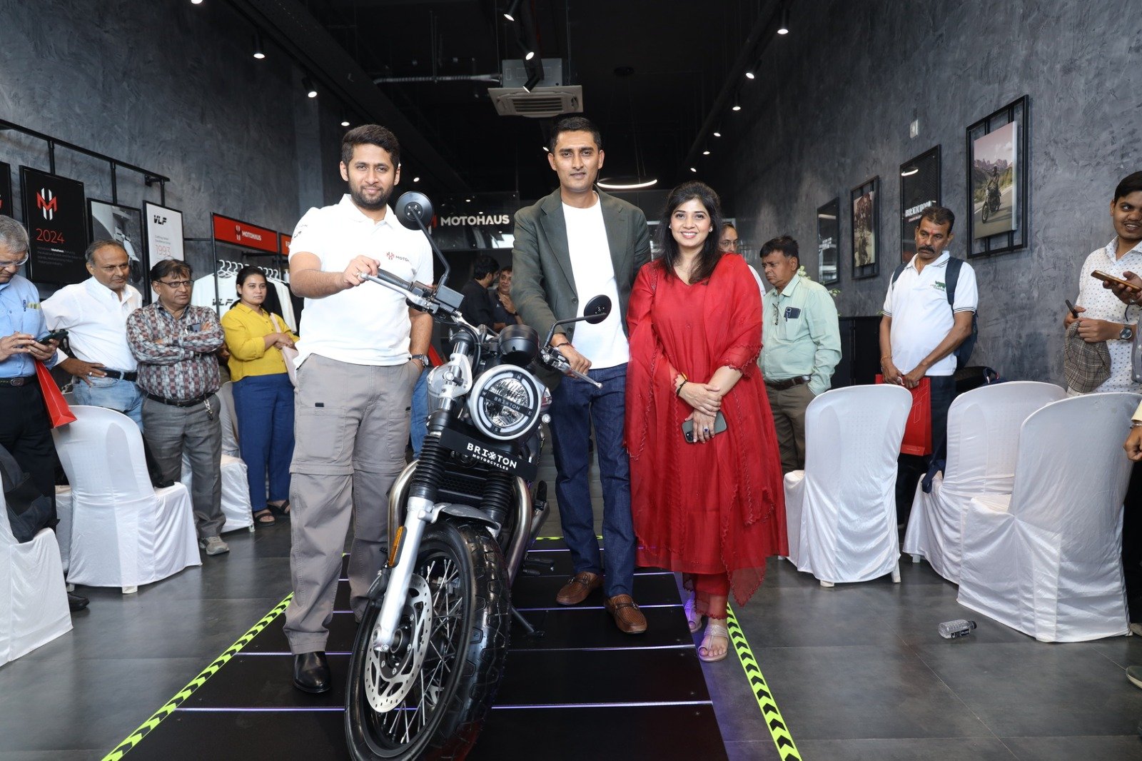 MotoHaus Expands in Ahmedabad with Brixton Motorcycles & VLF Electric ...